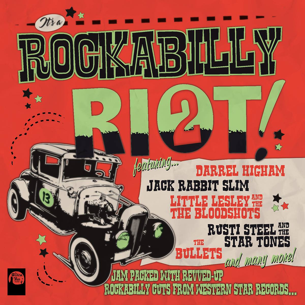 Rockabilly Riot 2 CD artwork!!