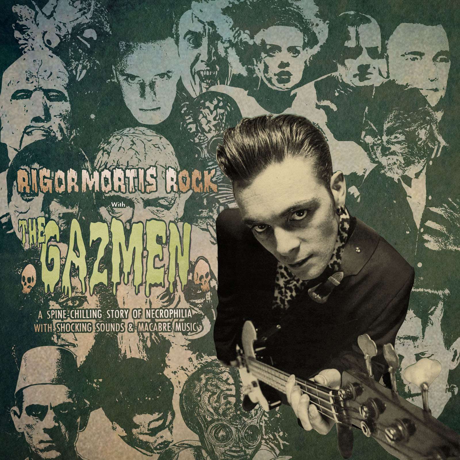 The Gazmen vinyl 10″ EP artwork